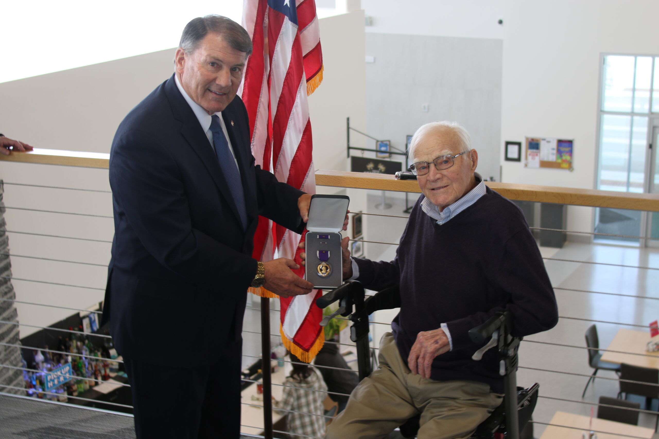 50 years later, Sen. Rounds presents Korea veteran with Purple Heart ...