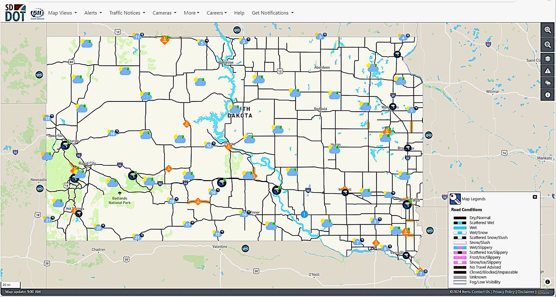 S.D. road conditions tool gets an upgrade | Watertown Current