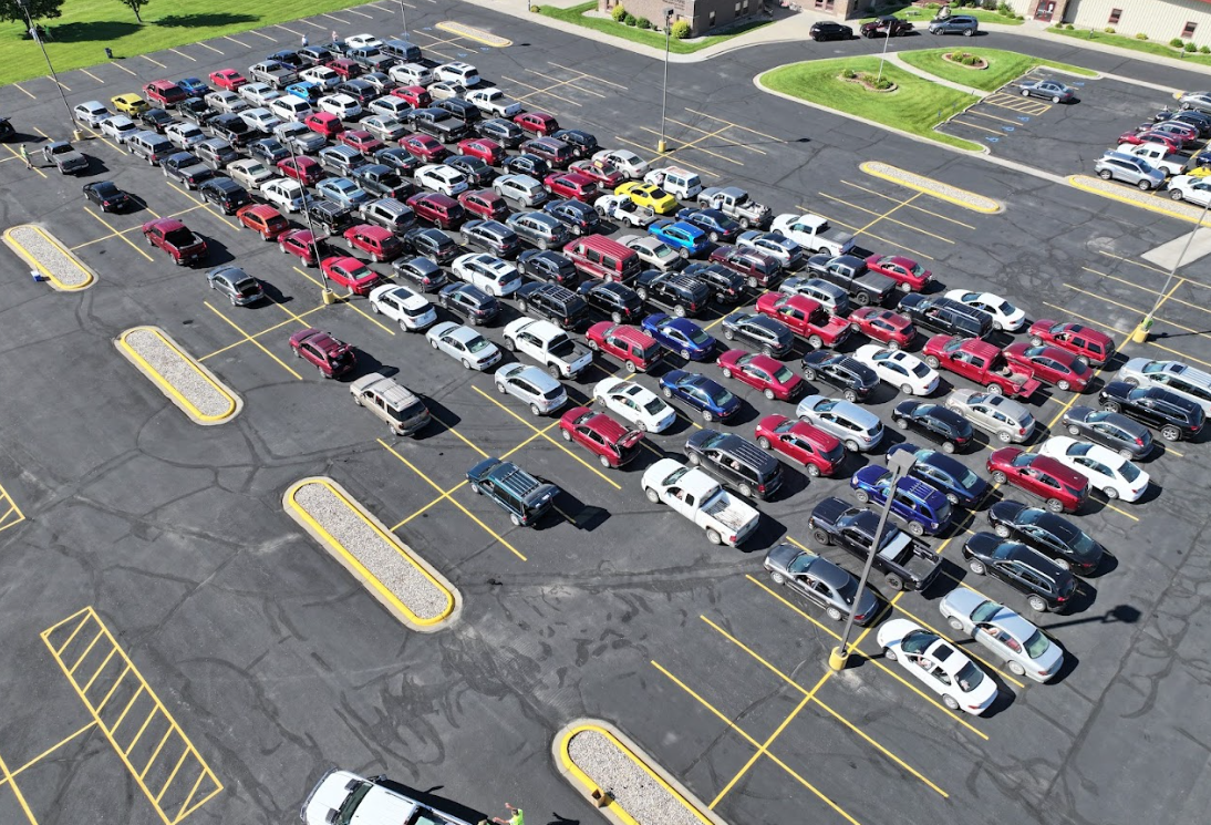 Cornerstone hosts food distribution | Watertown Current