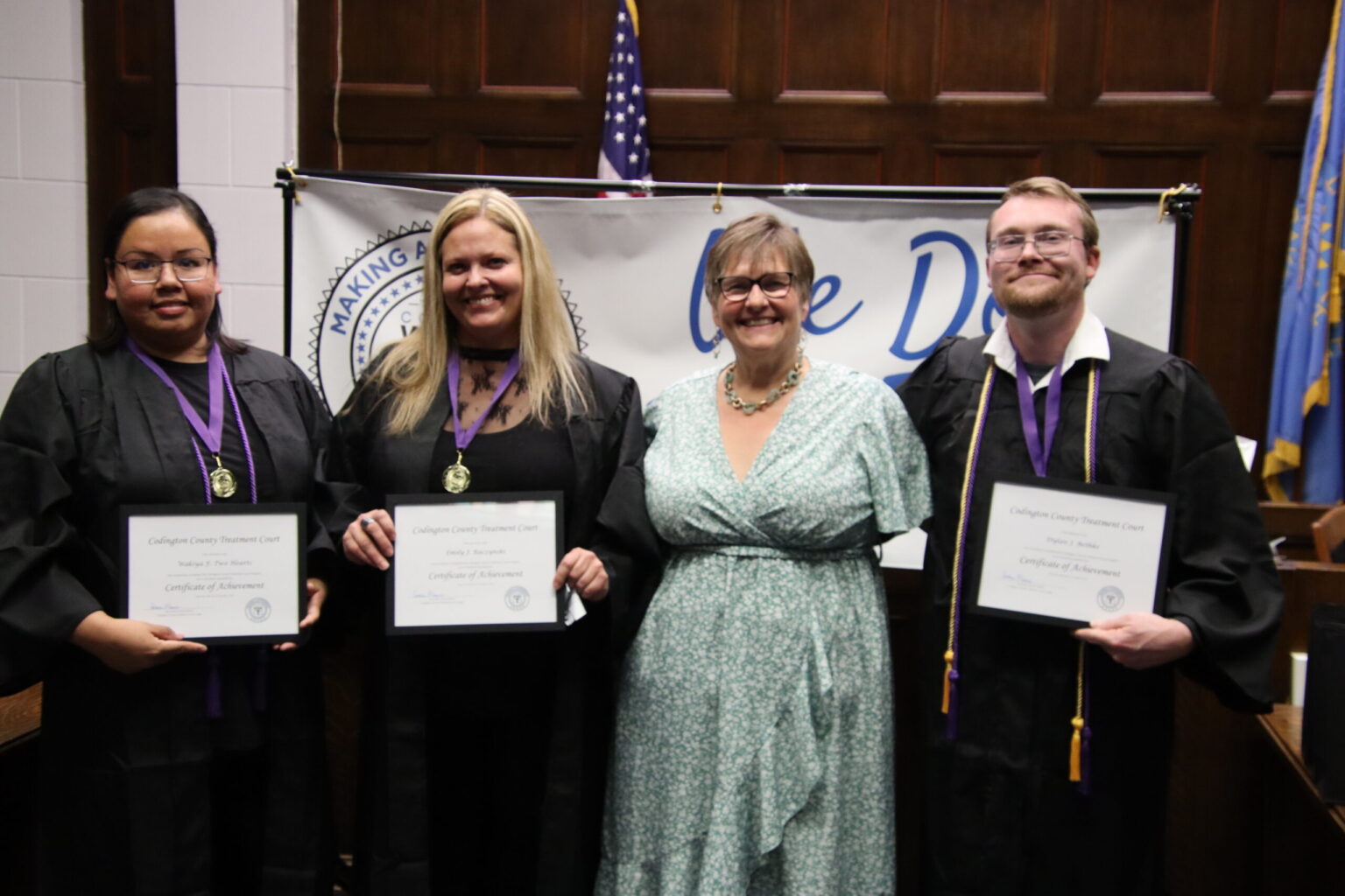 Three graduate county treatment court program | Watertown Current