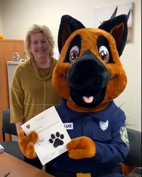 New Watertown Police mascot is the pick of the litter | Watertown Current