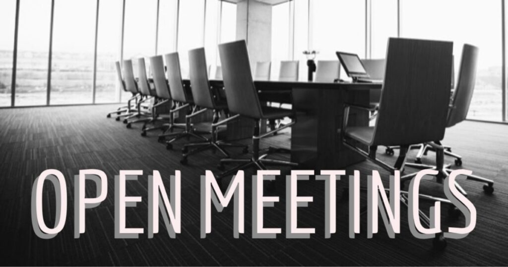 Open meetings task force to hold first meeting | Watertown Current