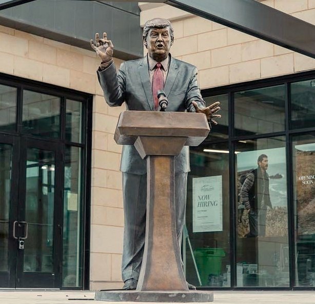 Trump statue placed in downtown Rapid City | Watertown Current