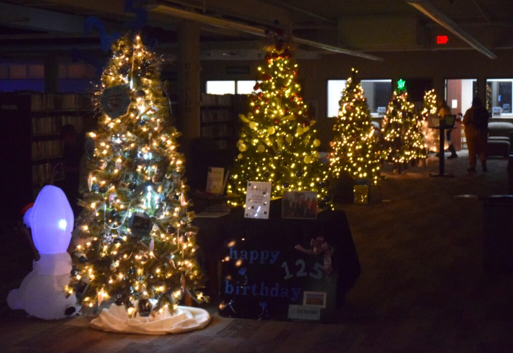 Christmas tree fundraiser returns to library | Watertown Current