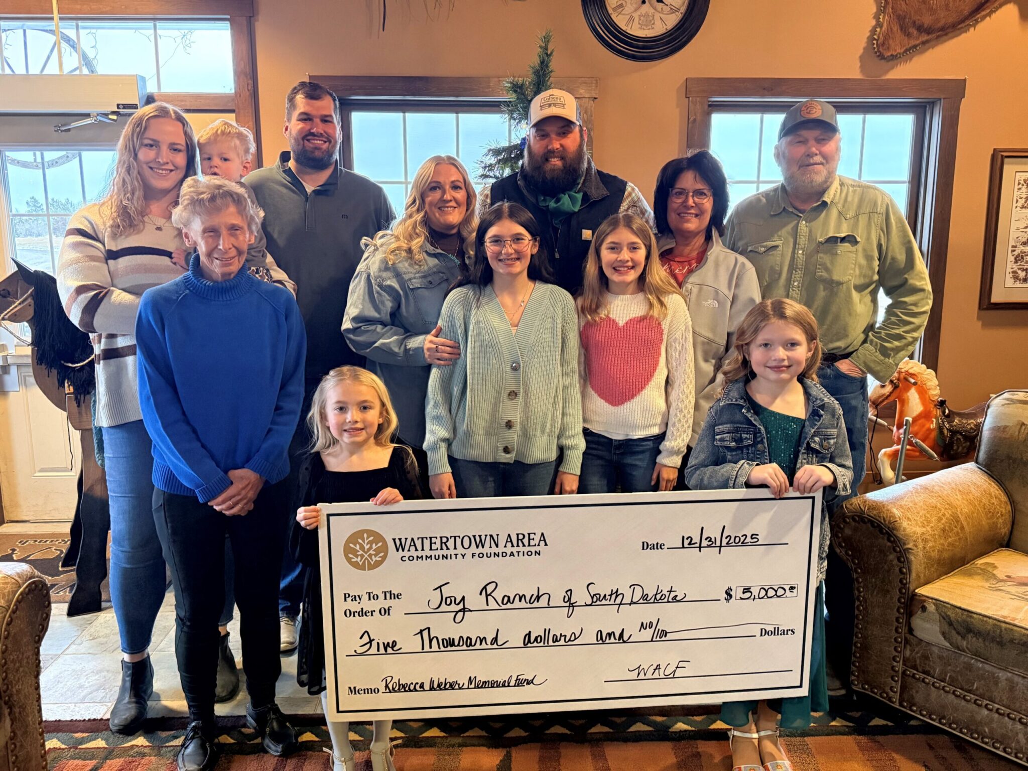 Joy Ranch receives grant from Rebecca Weber Memorial Fund | Watertown ...