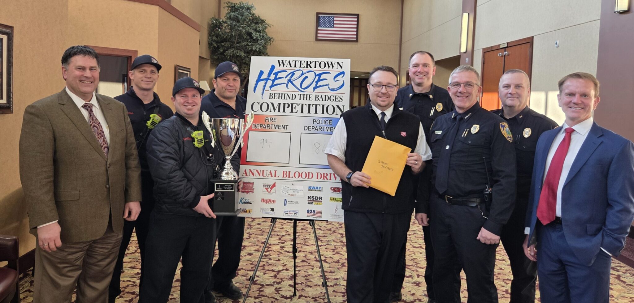 Watertown Fire Rescue wins ‘Heroes Behind the Badges’ title | Watertown ...