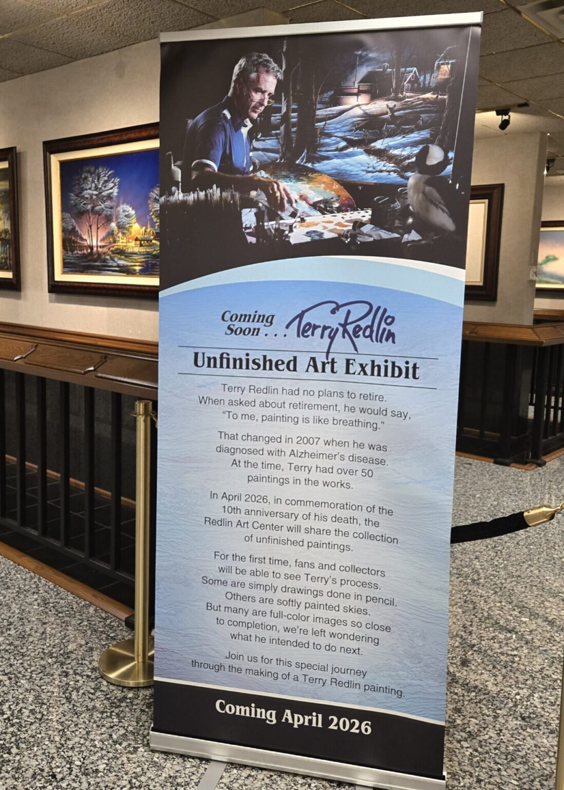 Watertown Art Scene: Terry Redlin's unfinished works to be displayed ...
