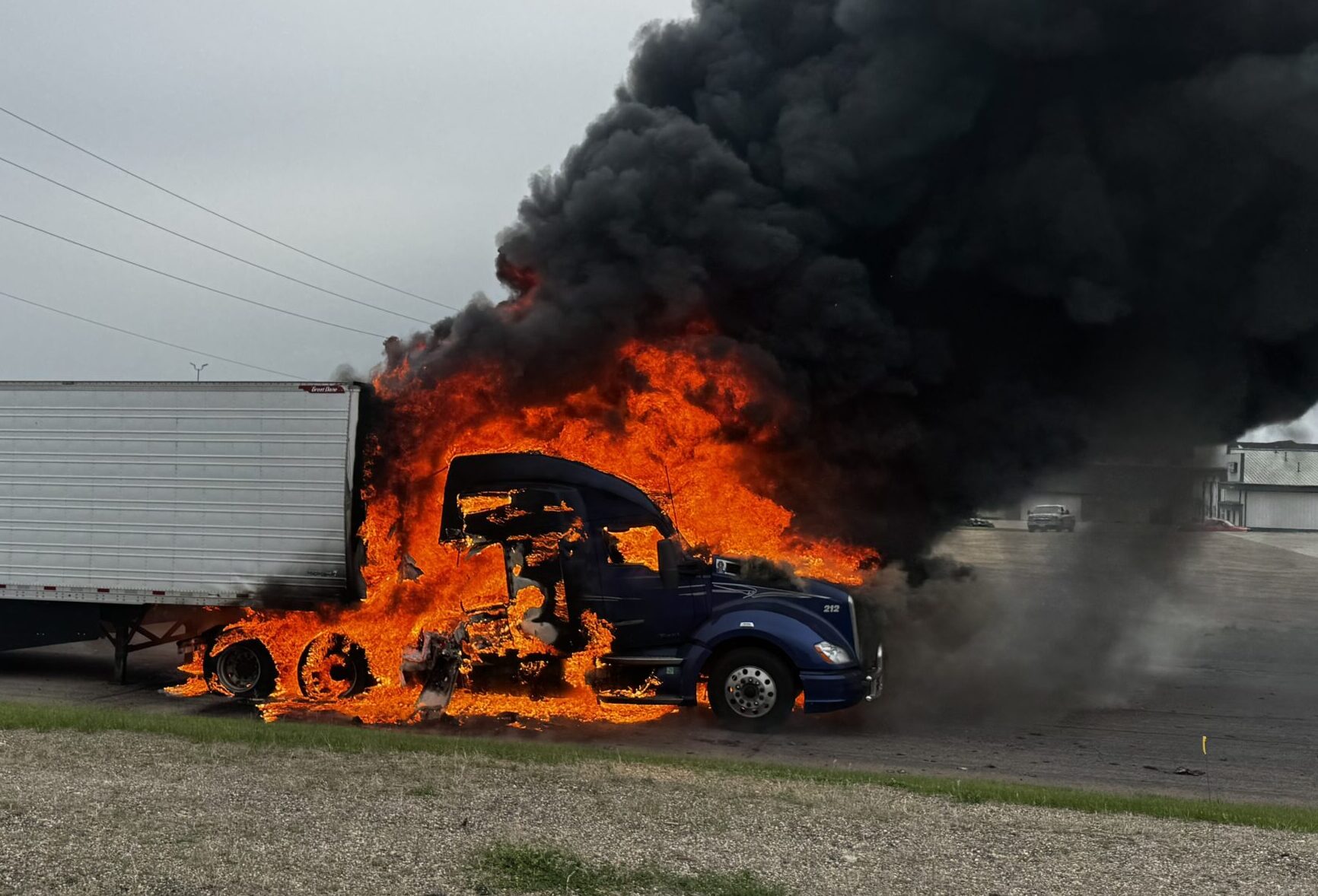 WFR responds to semi fire with 'aggressive' suppression attack ...